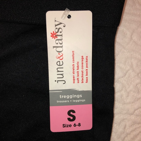 June & Daisy | Pants & Jumpsuits | Nwt June And Daisy Treggings Trouser ...